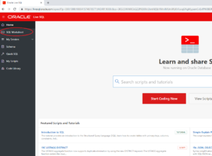 SQL- Using Oracle Live SQL - CSVeda