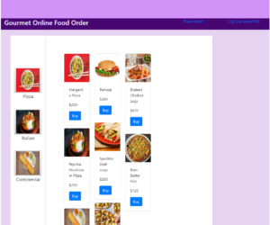 Food Ordering System using PHP and MySQL - CSVeda
