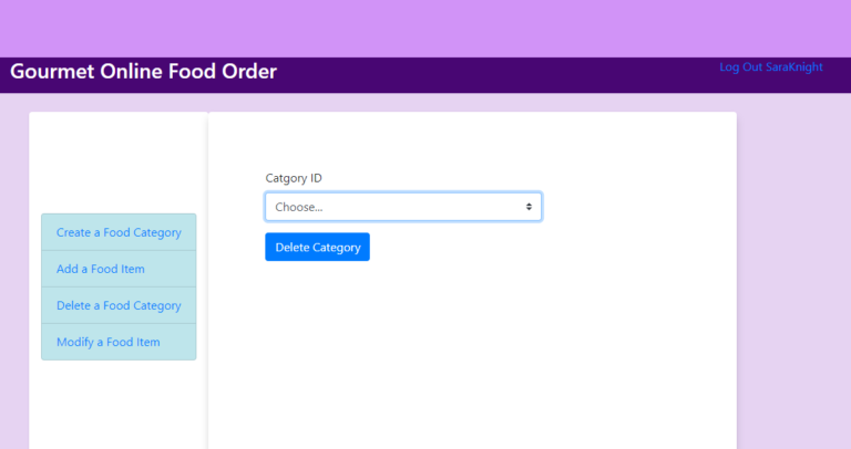 Food Ordering System using PHP and MySQL - CSVeda