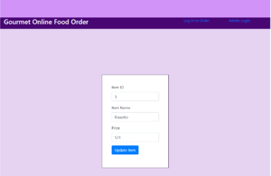 Food Ordering System using PHP and MySQL - CSVeda