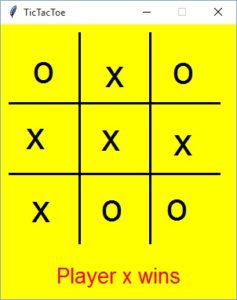Tic Tac Toe Python Code with Graphics.py Module - CSVeda