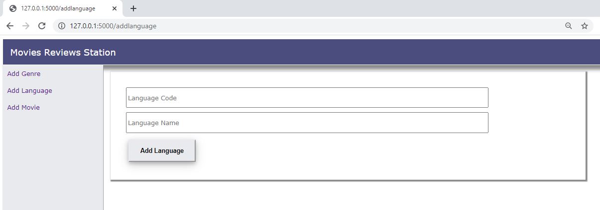 Flask PostgreSQL- Movie Review Project - CSVeda