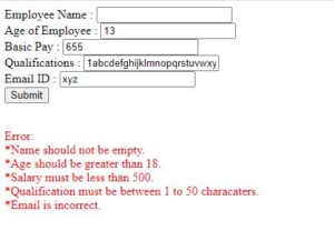 JavaScript Form Validation- in Web Applications - CSVeda