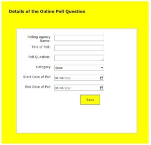 Online Poll Application using Flask and PostgreSQL - CSVeda