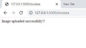 Flask File Upload- Using request object - CSVeda