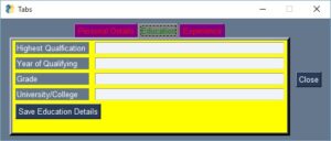Creating Tabbed Interface- Using PySimpleGUI - CSVeda
