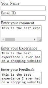 HTML Textarea - CSVeda